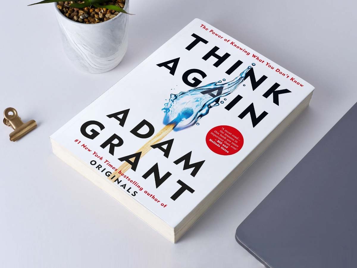 معرفی و خلاصه کتاب دوباره فکر کن think again